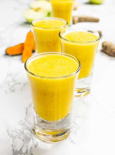 Turmeric Shot Recipe with Apple & Ginger | The Anti-Cancer Kitchen