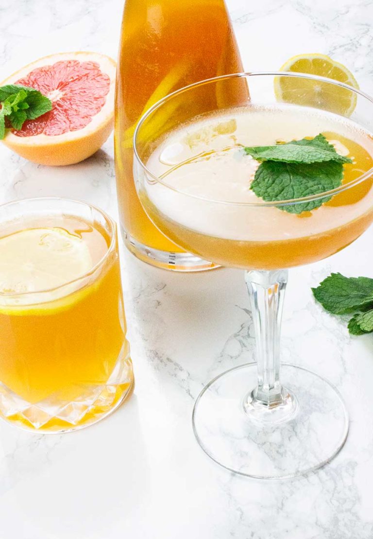 The best iced tea recipe with grapefruit | The Anti-Cancer Kitchen
