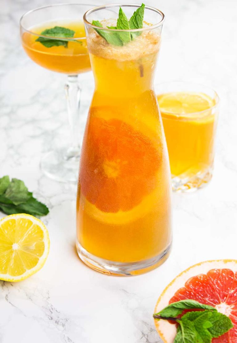 The best iced tea recipe with grapefruit | The Anti-Cancer Kitchen