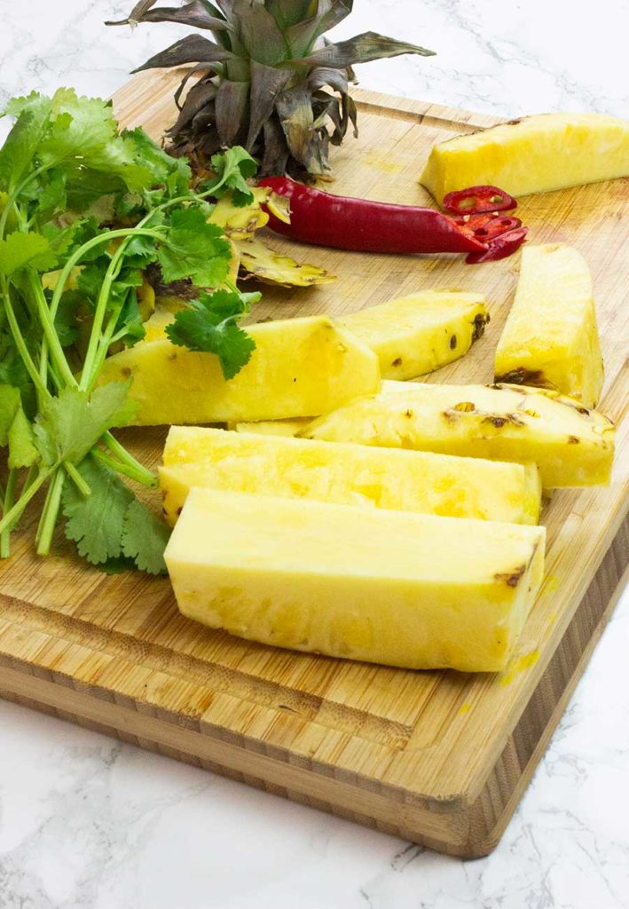 Juicing Pineapple with Coriander/Cilantro & Chili | The Anti-Cancer Kitchen